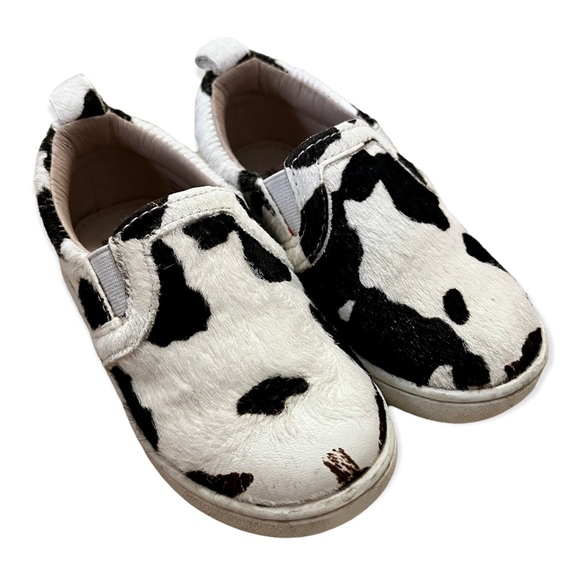 Monkey Feet | Shoes | Monkey Feet Cow Print Sneakers | Poshmark